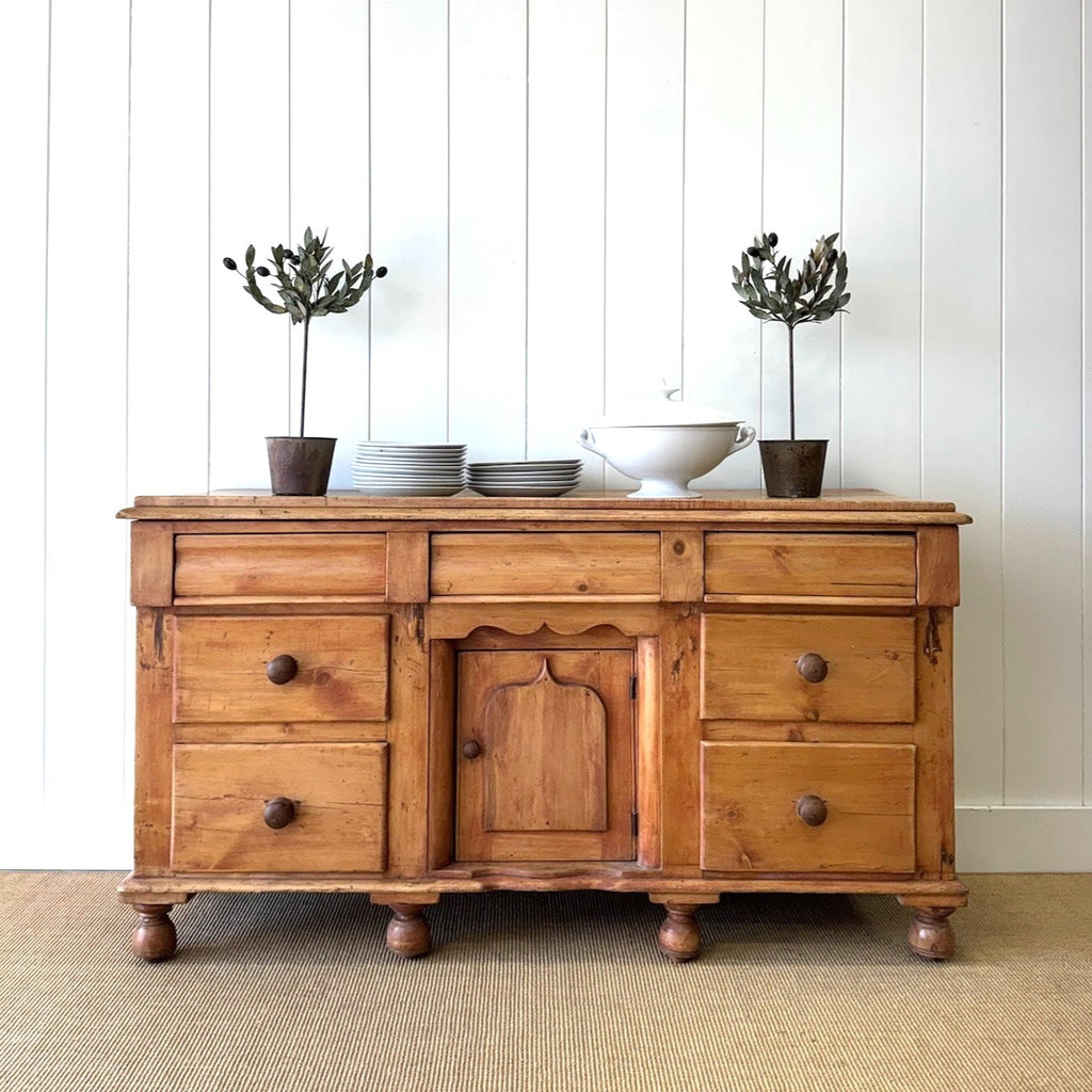 An English Country Pine Buffet or Sideboard – The Parsons Nose Antiques
