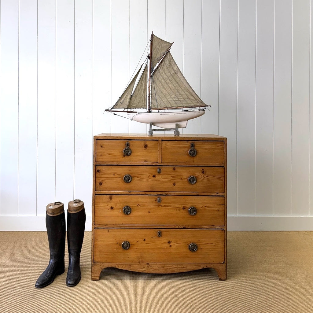 An Early 19th Century English Pine Chest of Drawers or Dresser – The ...
