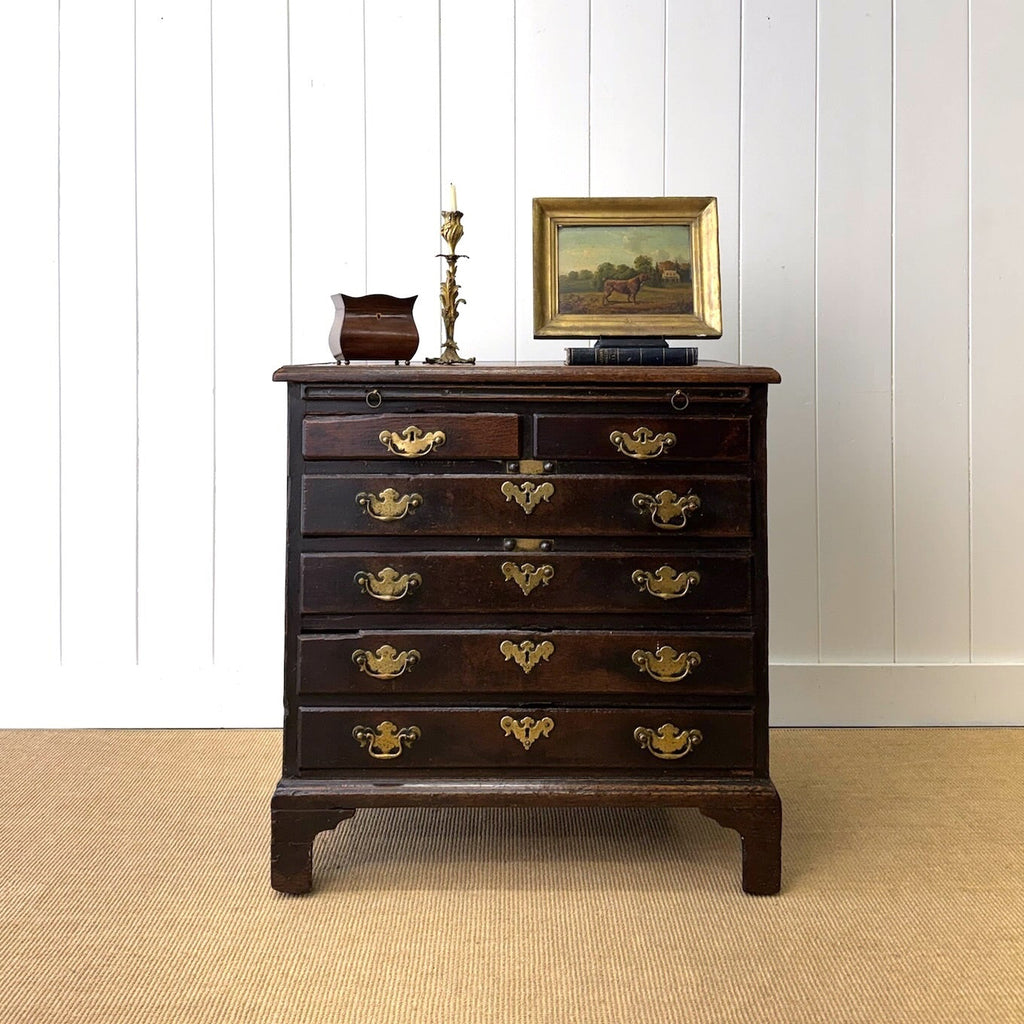 A Wonderful English Georgian Oak Chest of Drawers – The Parsons Nose ...