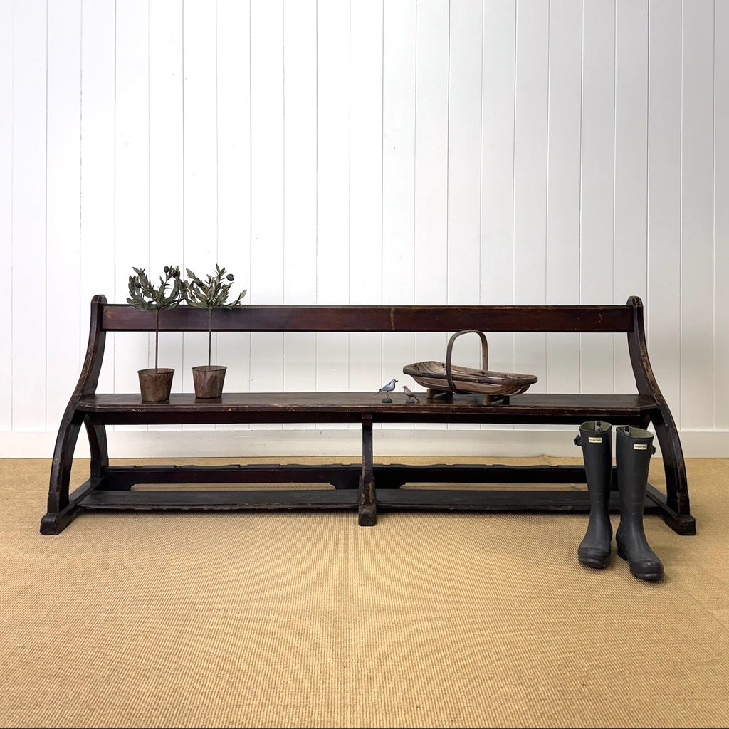 A Victorian Gothic Revival Pine Bench – The Parsons Nose Antiques