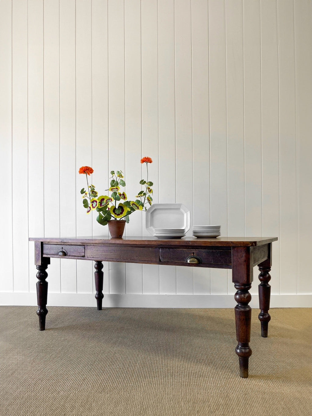An English Country 6ft Farmhouse Table – The Parsons Nose Antiques